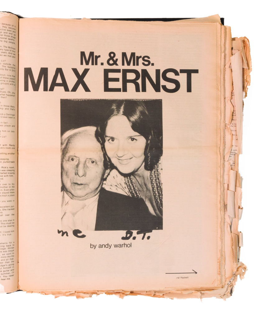 Mr. and Mrs. Ernst Meet Mr. Warhol