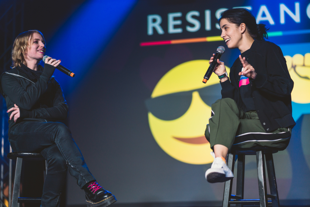 Chelsea Manning and Nadya from Pussy Riot talk fighting the man ...