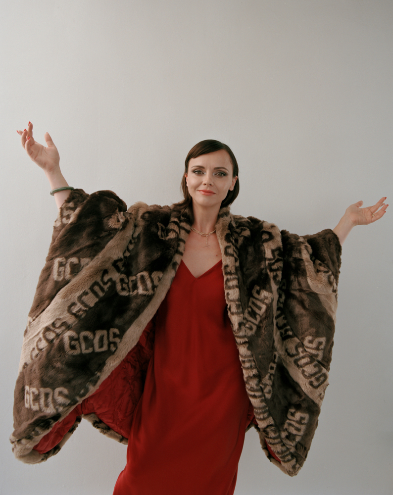 Style Icon Christina Ricci Reads 15 Faux Furs in 15 Minutes