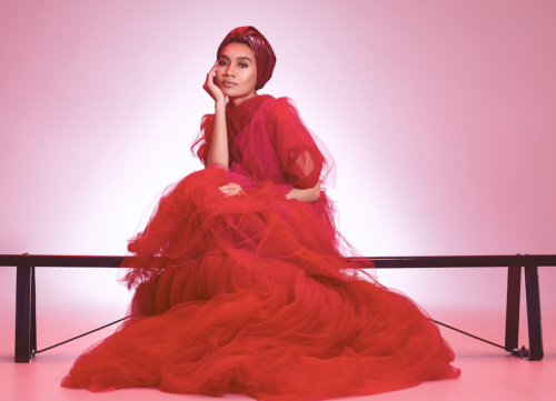 Malaysian Singer Yuna Is Burning Bright Hues of Rouge