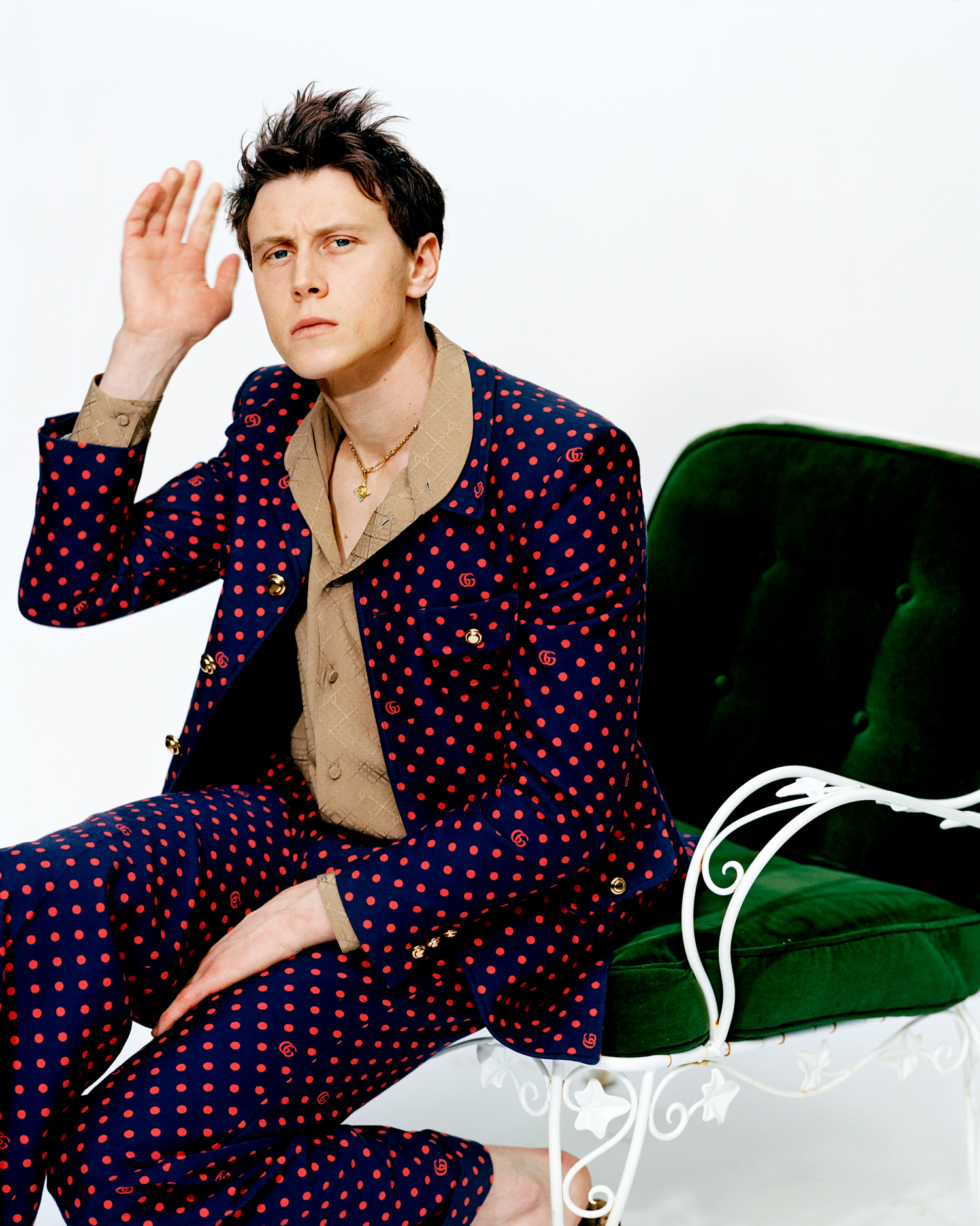 George MacKay is Trying Not To Have a Breakdown