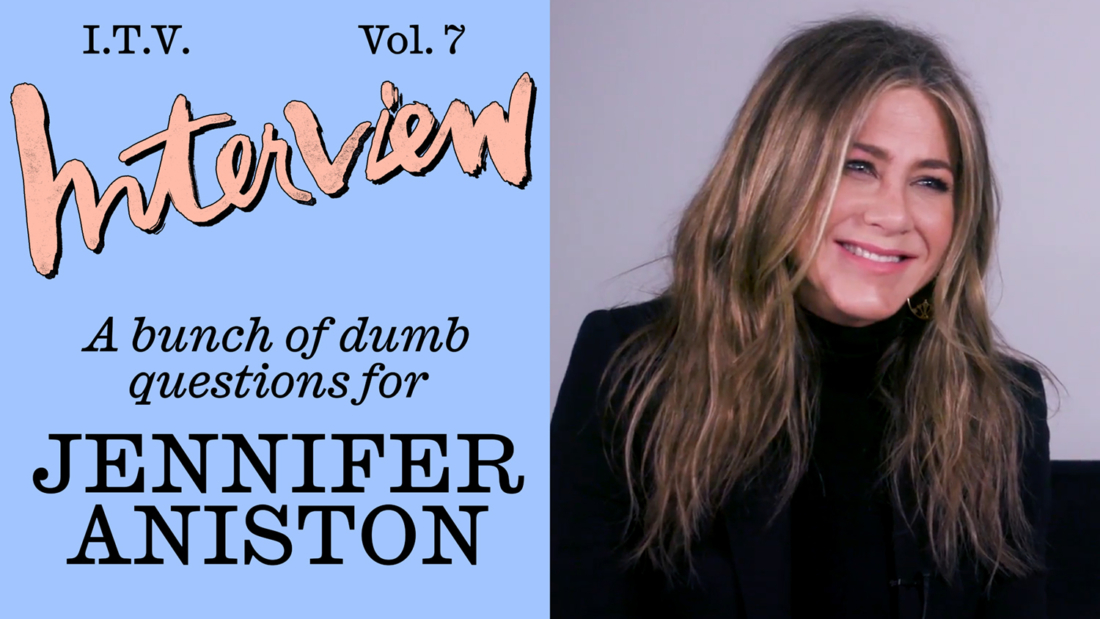 Watch Jennifer Aniston Answer a Bunch of Dumb, Personal Questions