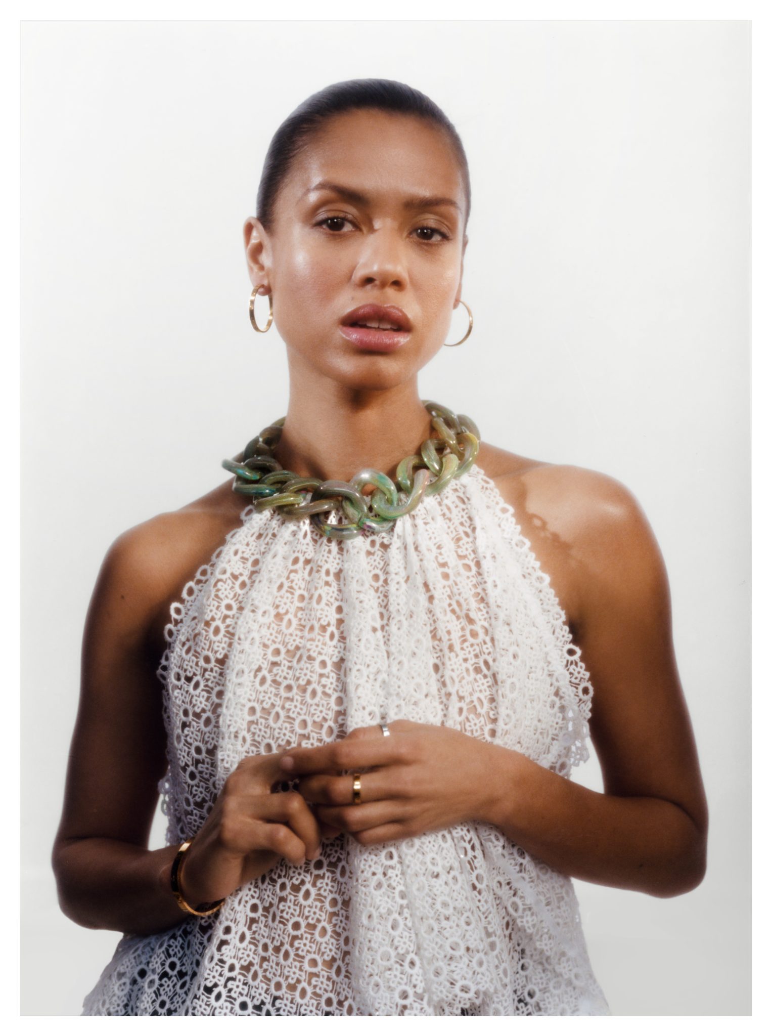 Gugu Mbatha-Raw and Jessica Plummer on Smelling the Part