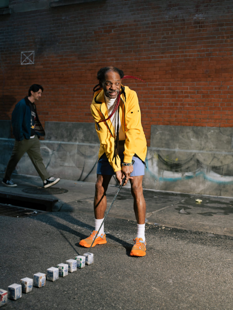 On the Streets With Tiger Hood, New York City's Favorite Golfer