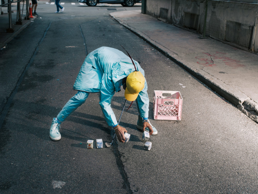 On the Streets With Tiger Hood, New York City's Favorite Golfer