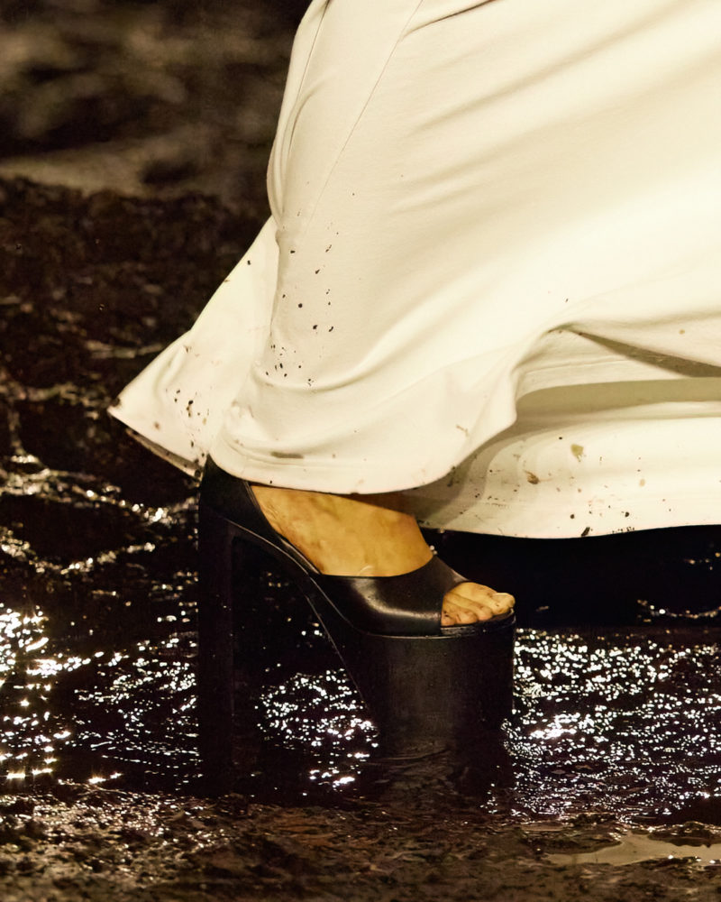 Mel Ottenberg Gets Into the Mud at the Balenciaga SS23 Show