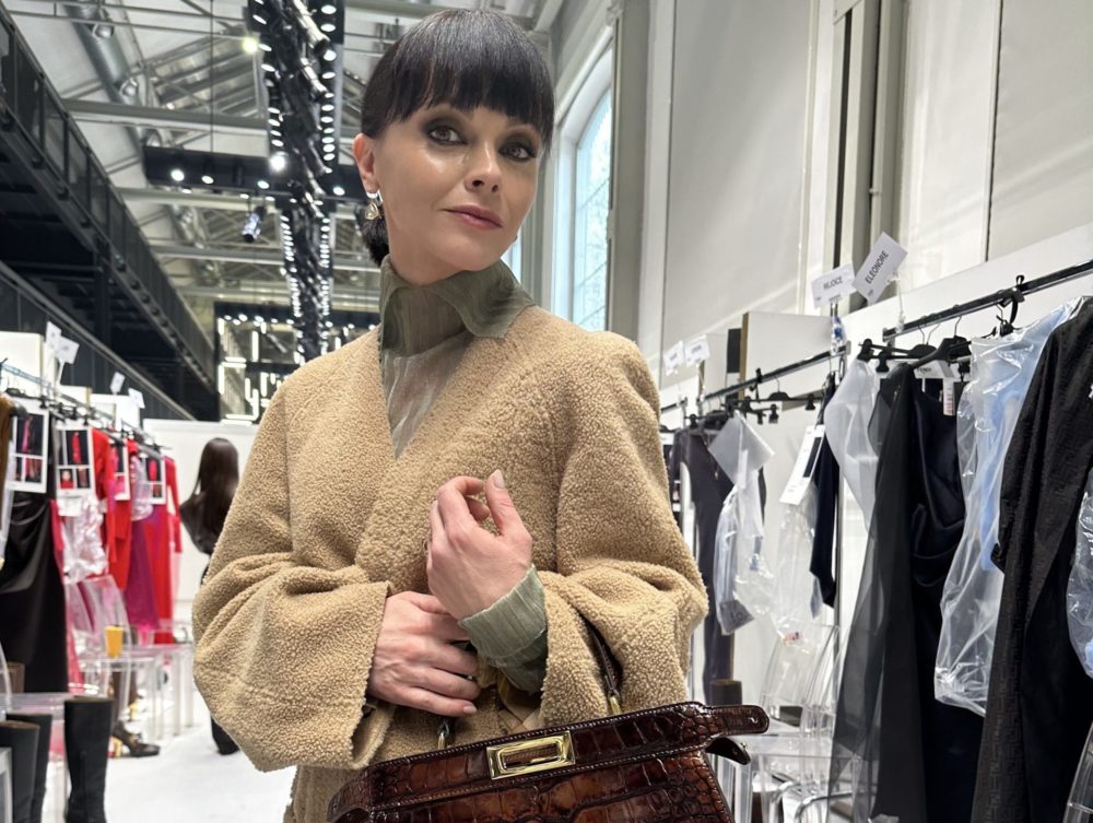 Christina Ricci Goes on a Fashion Scavenger Hunt at Fendi FW23