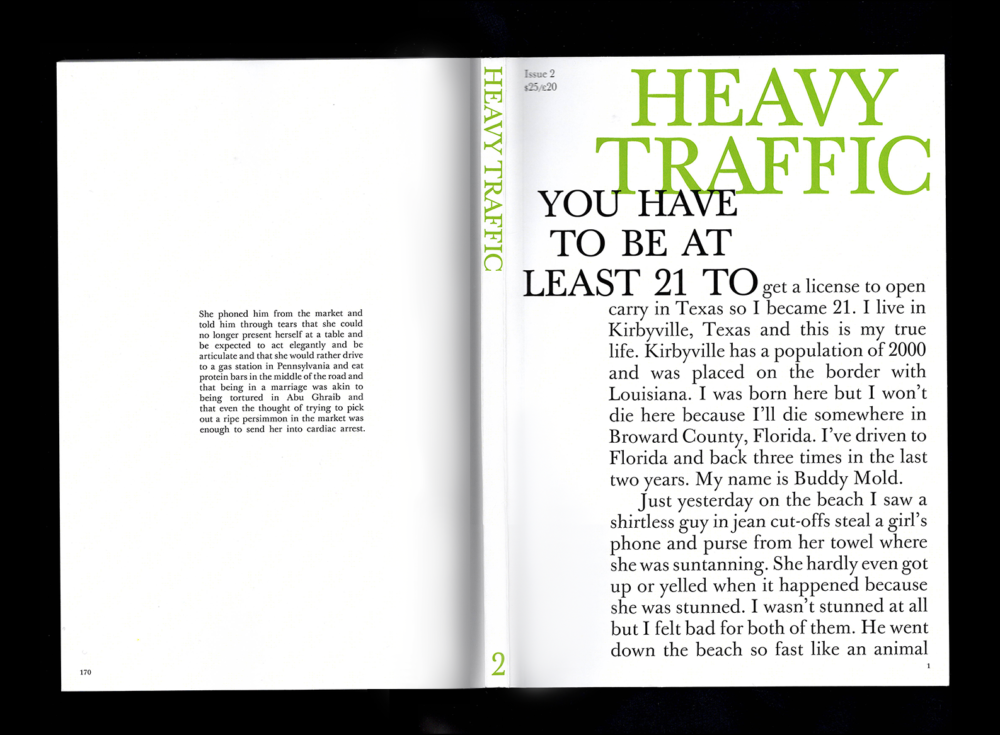 Meet Heavy Traffic, the Heavily Edited Alt-Lit Mag