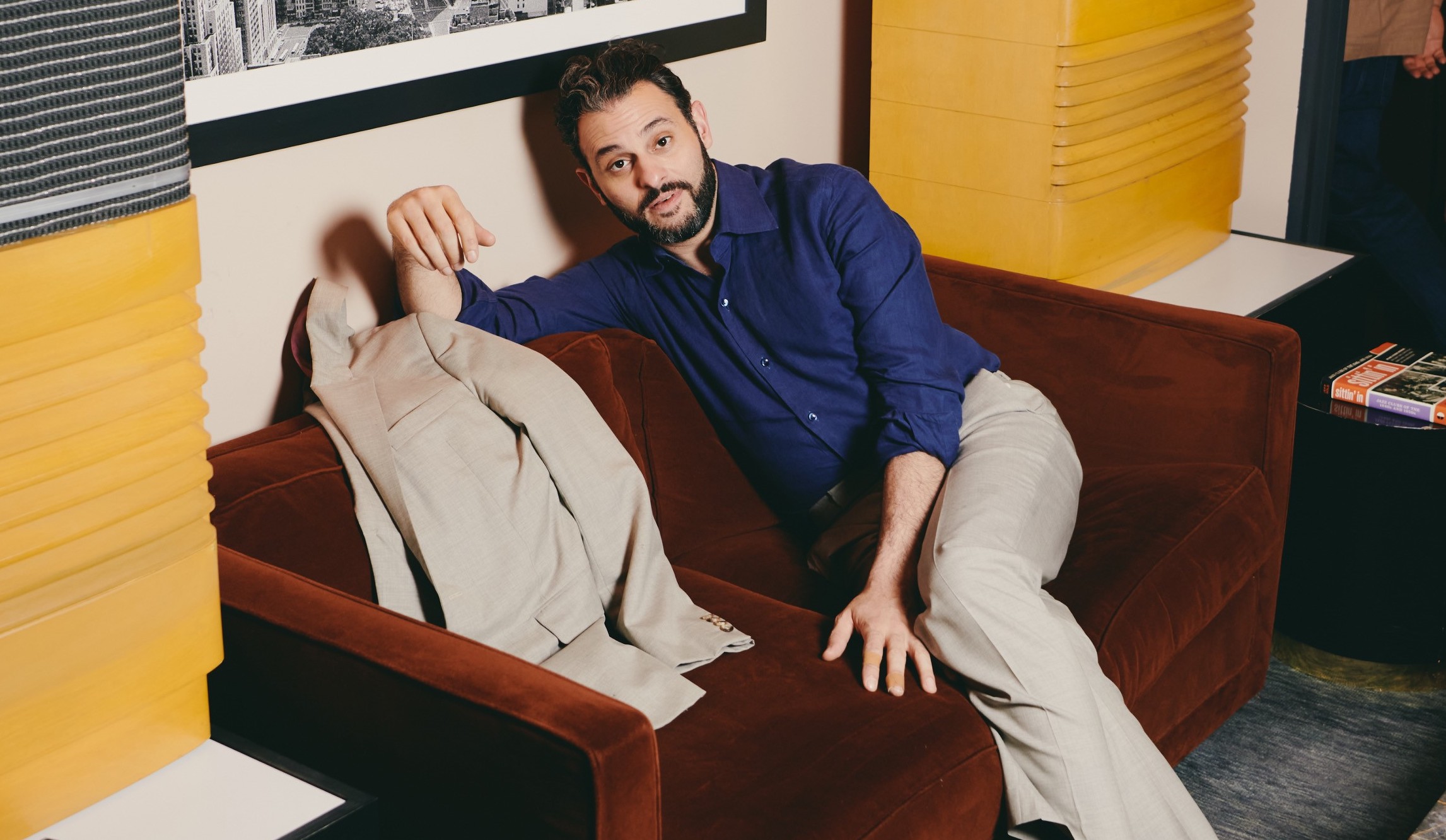 Arian Moayed of Succession Is Ready For His Backstage Nap