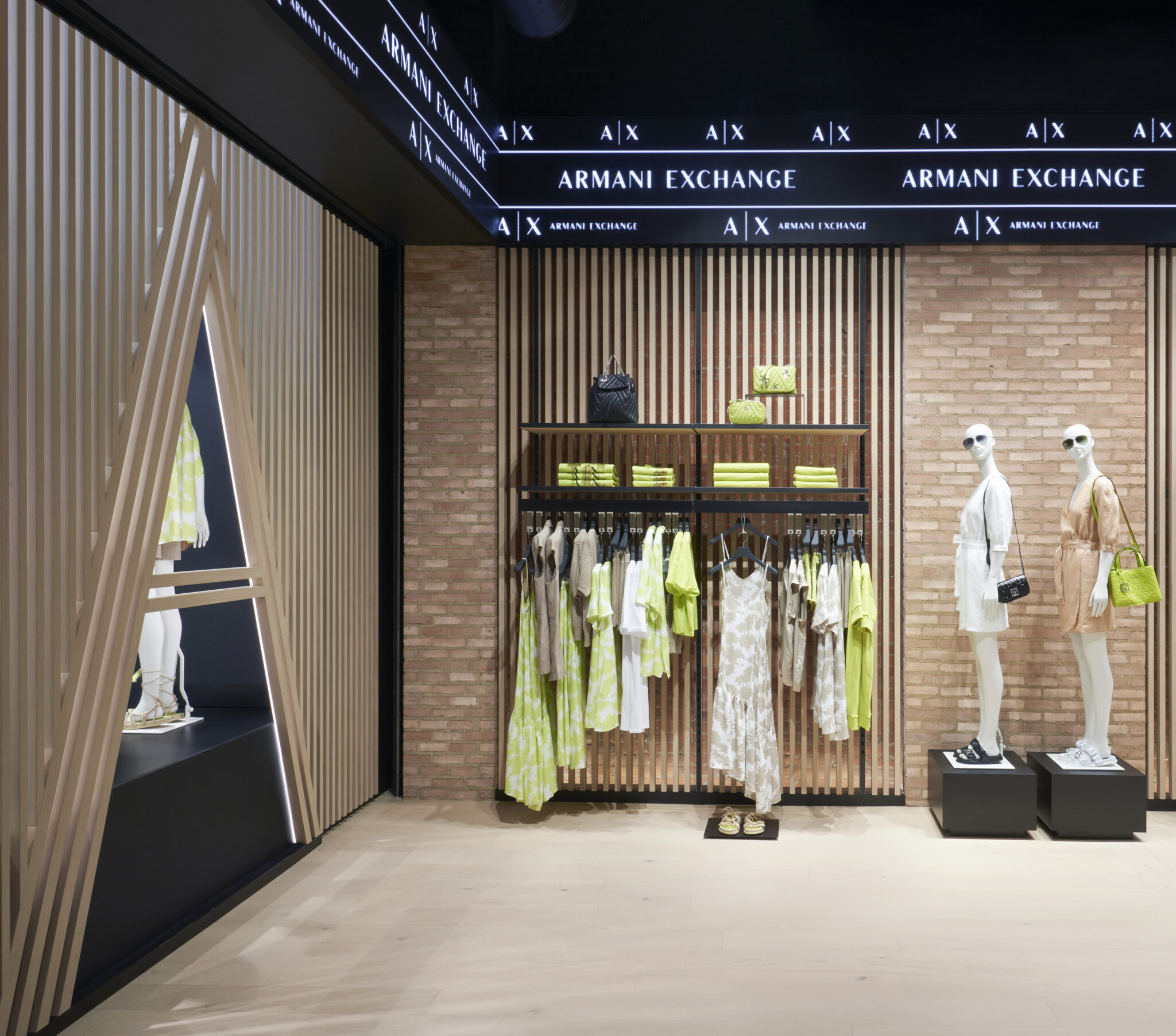 The Armani Exchange Fantasy Arrives in SoHo