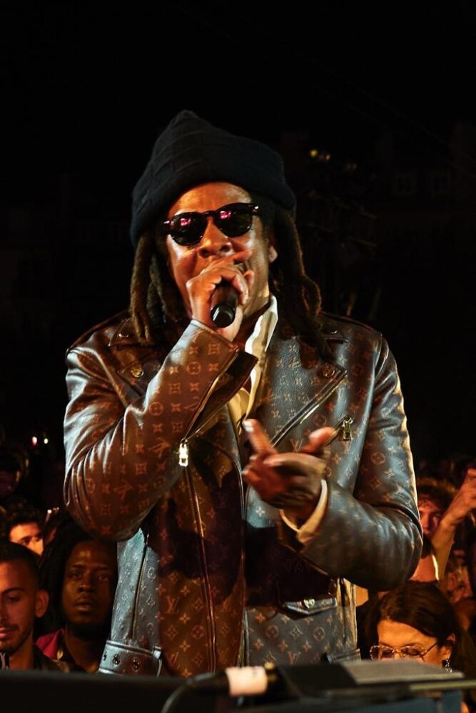 At Pharrell’s Louis Vuitton Show, the Night Luxury Went Electric