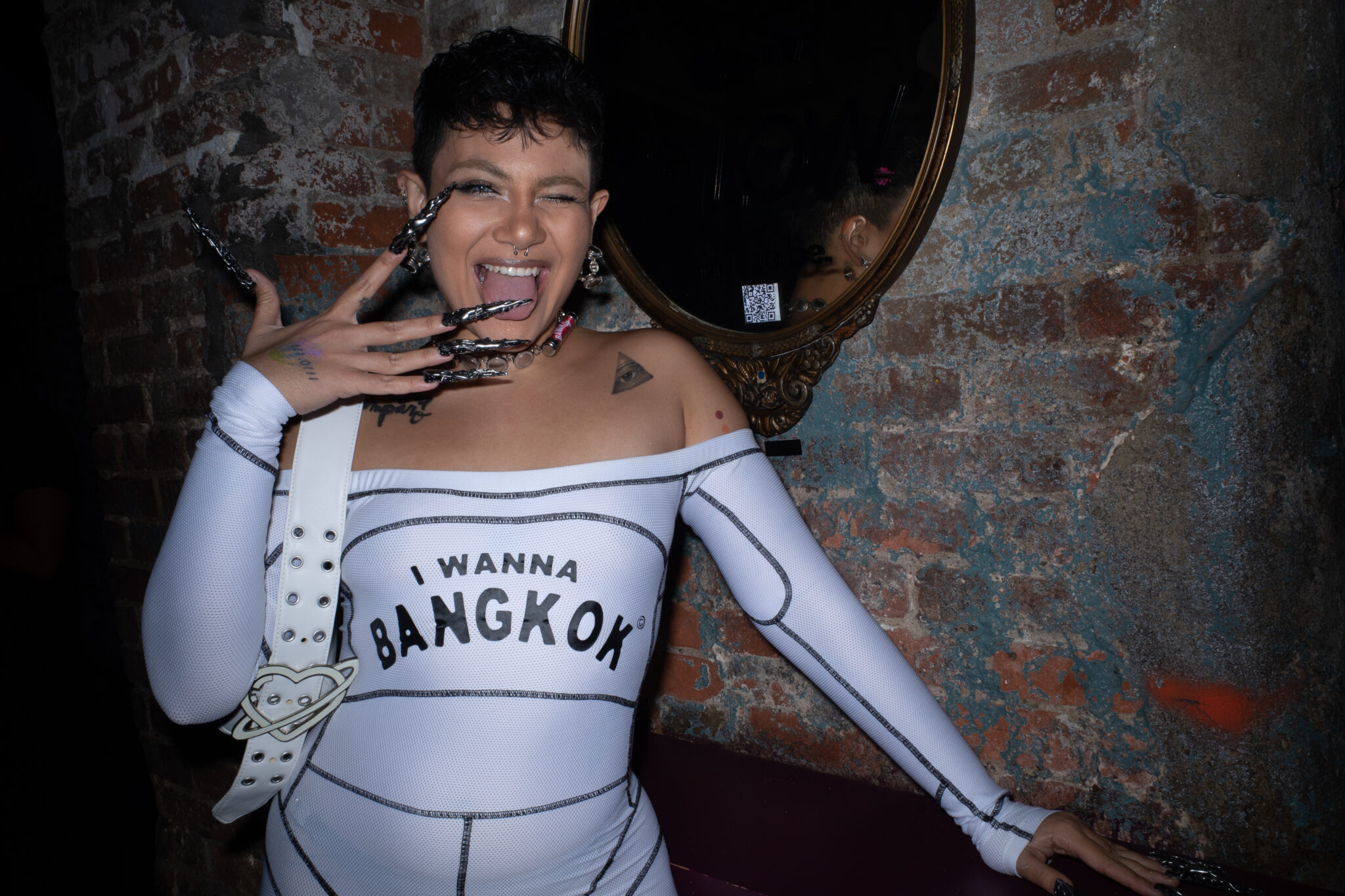 Dara and BEARCAT Recap Interview's Spotify GLOW Pride Party