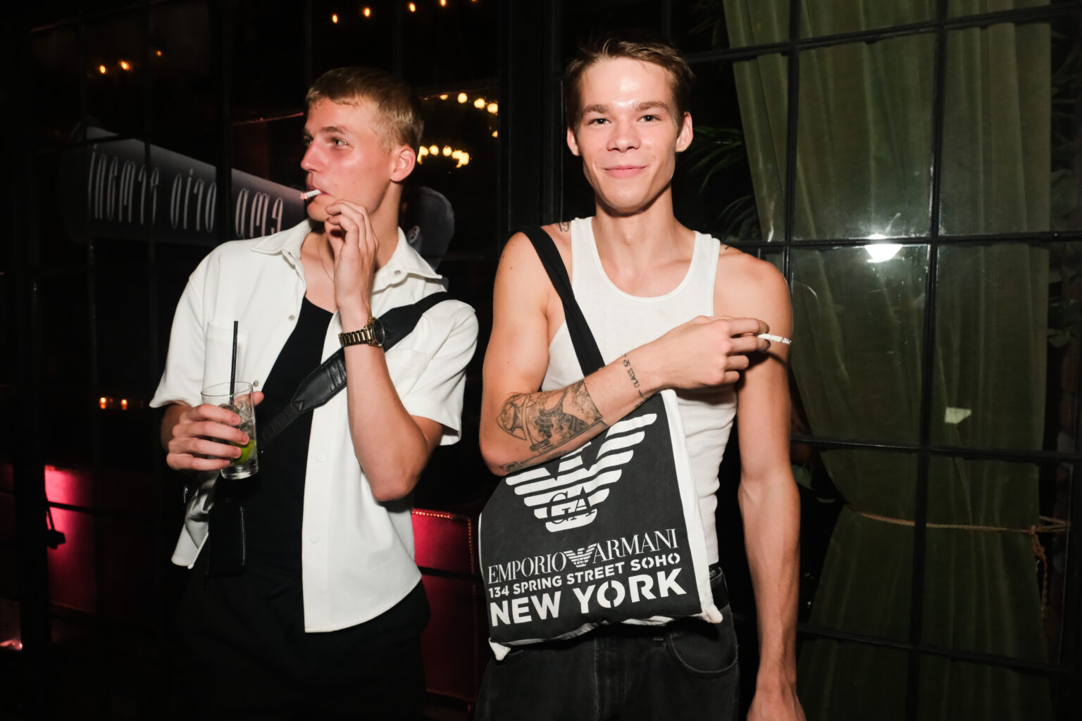 Everyone's Talking About the Interview x Emporio Armani Party