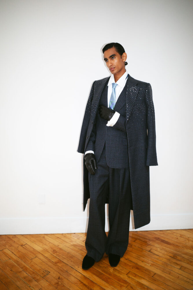 Dara Dresses Up Downtown's Luminaries in Emporio Armani