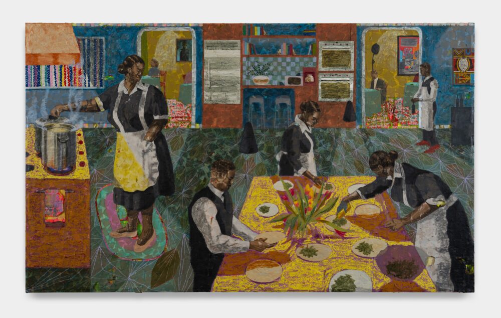 For Artist Derek Fordjour, What Happens in the Studio Stays in the Studio
