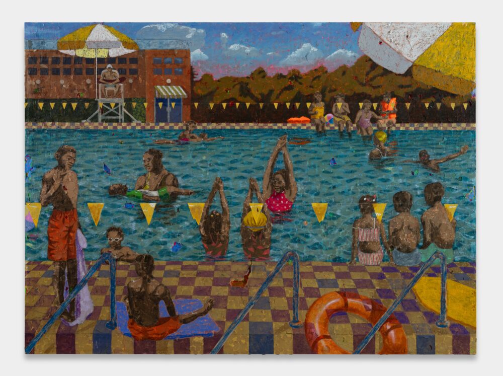 For Artist Derek Fordjour, What Happens in the Studio Stays in the Studio