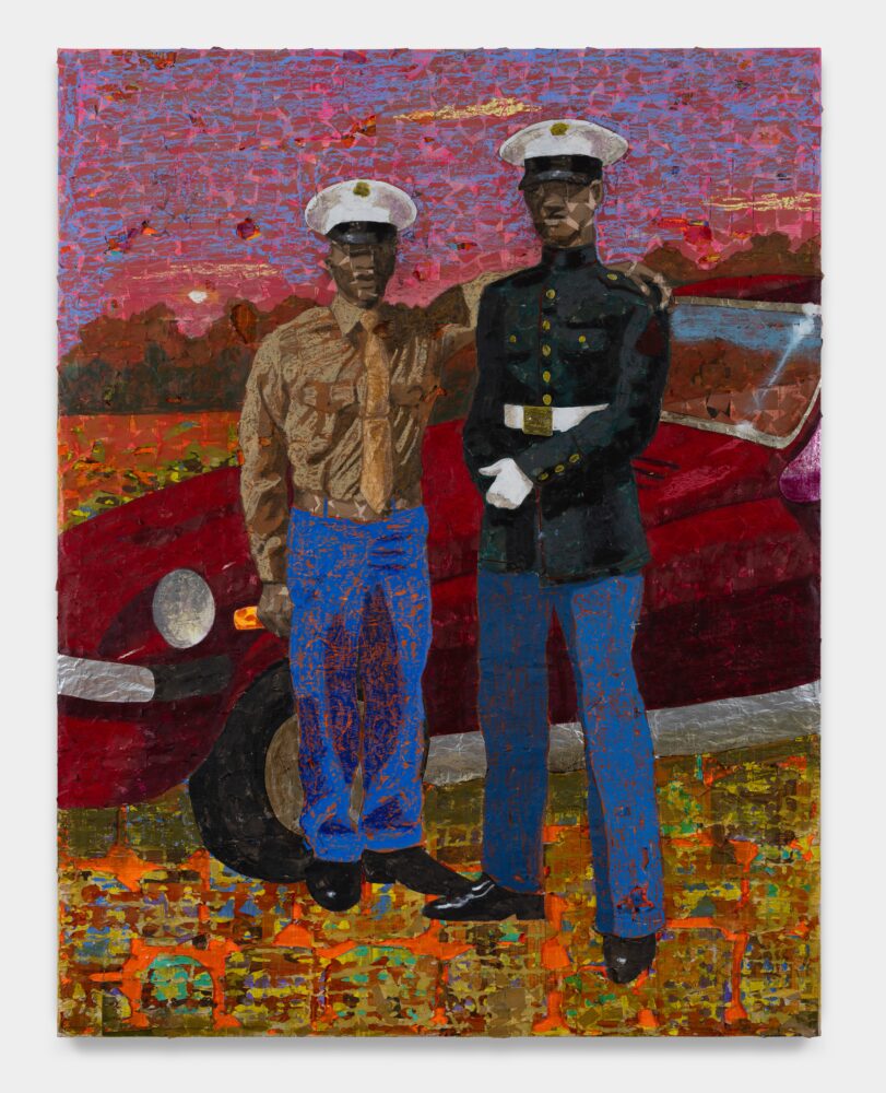 For Artist Derek Fordjour, What Happens in the Studio Stays in the Studio