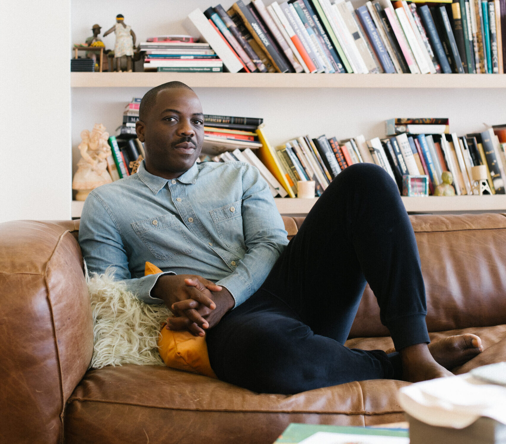 For Artist Derek Fordjour, What Happens in the Studio Stays in the Studio