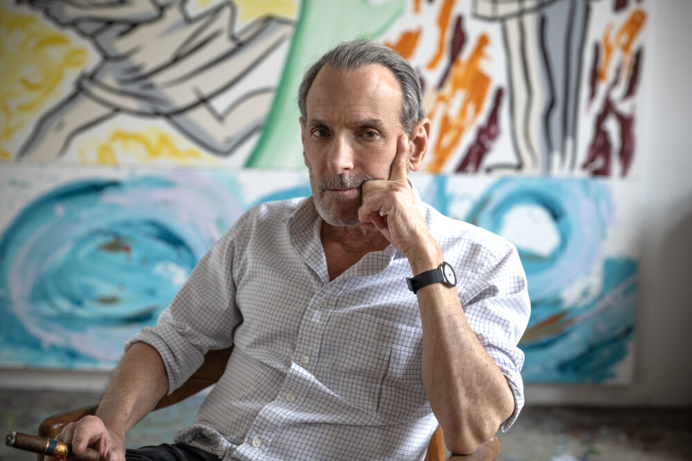 David Salle Has a Headline in Mind for This Interview