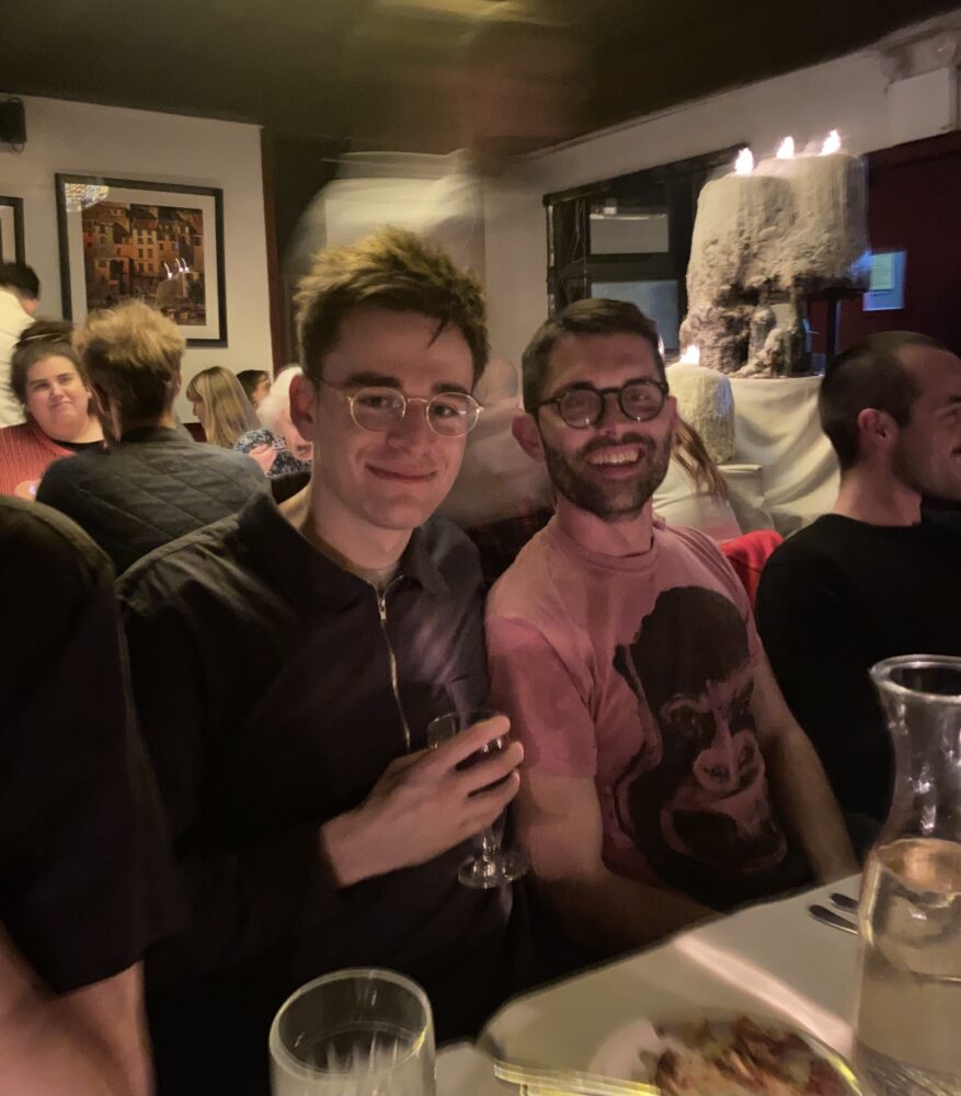 Cows and Butterflies at the Opening of David Peter Francis in Chinatown