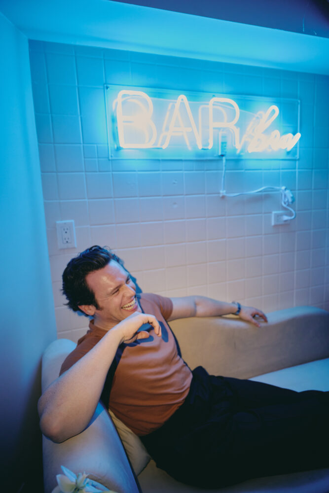 For Jonathan Groff, Merrily We Roll Along Feels Like an Exorcism