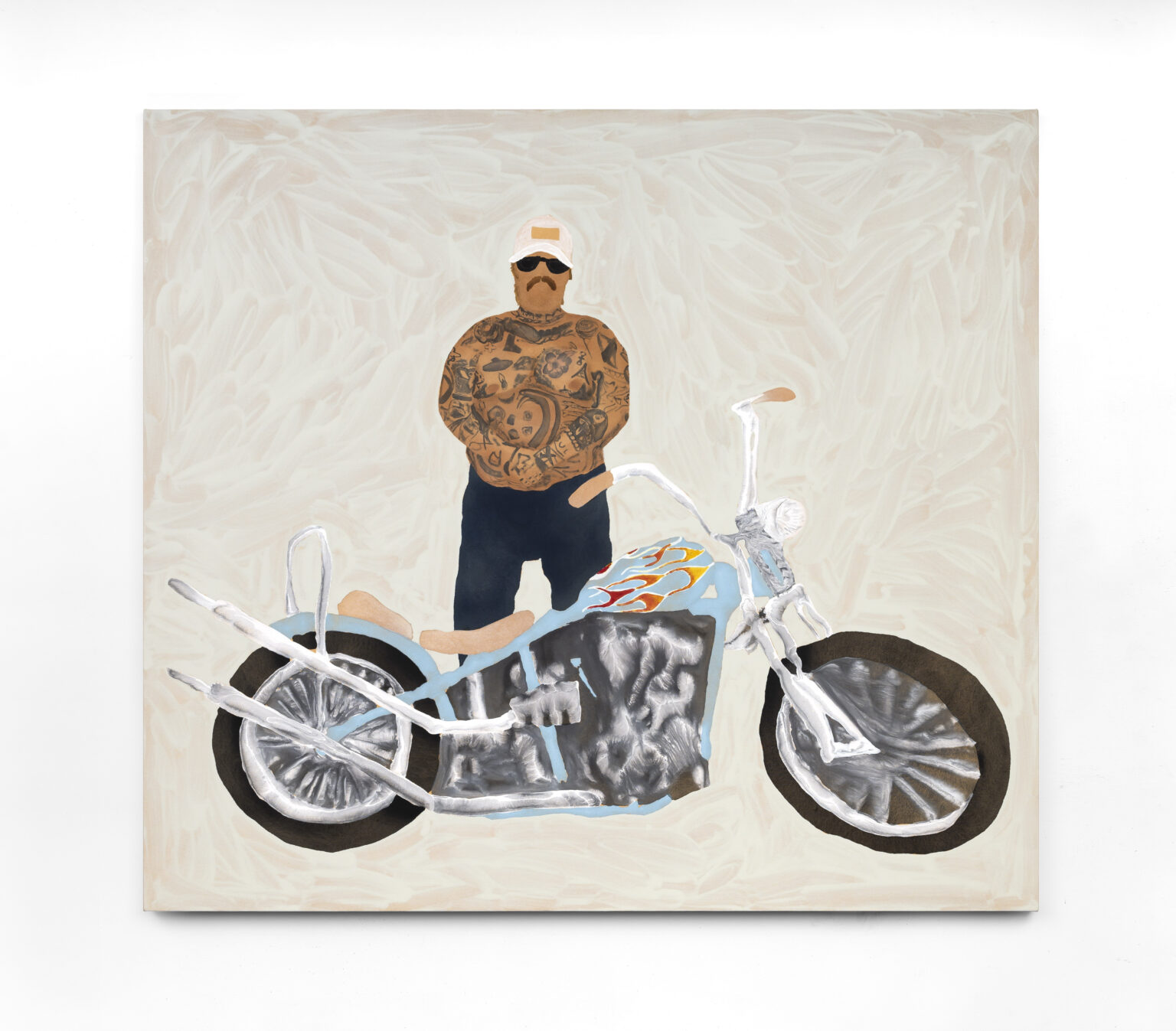 Why Travis Fish Took Three Baths a Day While Painting His New Solo Show