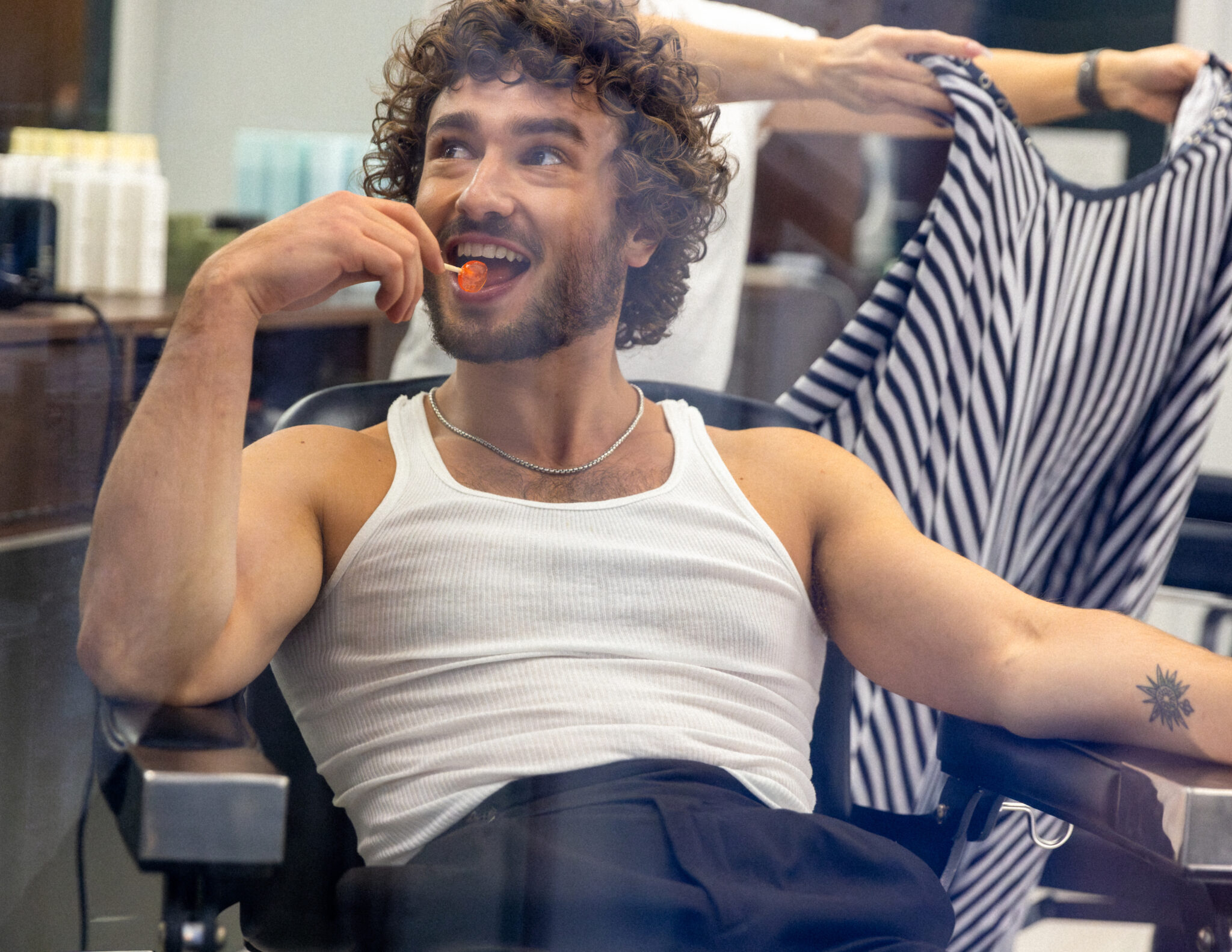 Gabe LaBelle Tells Seth Rogen the Secret to Becoming Lorne Michaels