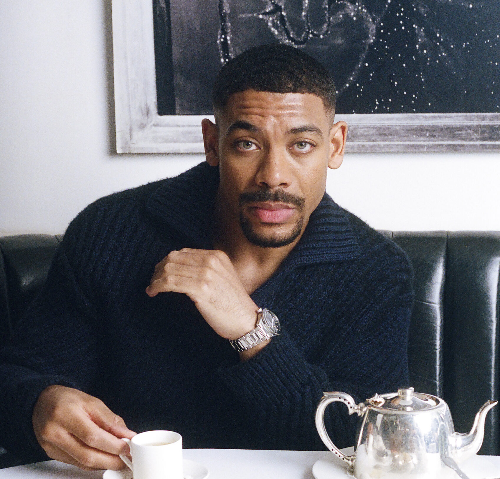 Aaron Pierre Photographed for Interview Magazine | Lipstick Alley